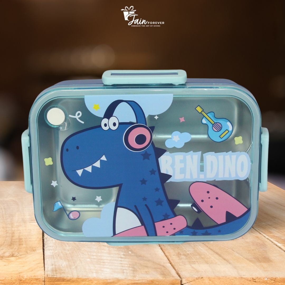 Dino Bento Lunch Box | Jain Forever